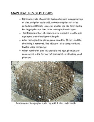 PILE-CAP & Batching plant | PDF