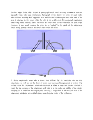 cam report windshield wiper mechanism | DOCX