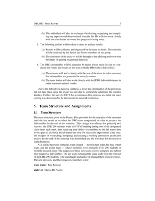 SilverNanoParticlesIndicatorsOfThermalHistoryIPRO317FinalReportSp09 | PDF