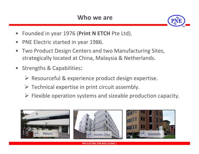 PNE Company Profile | PDF