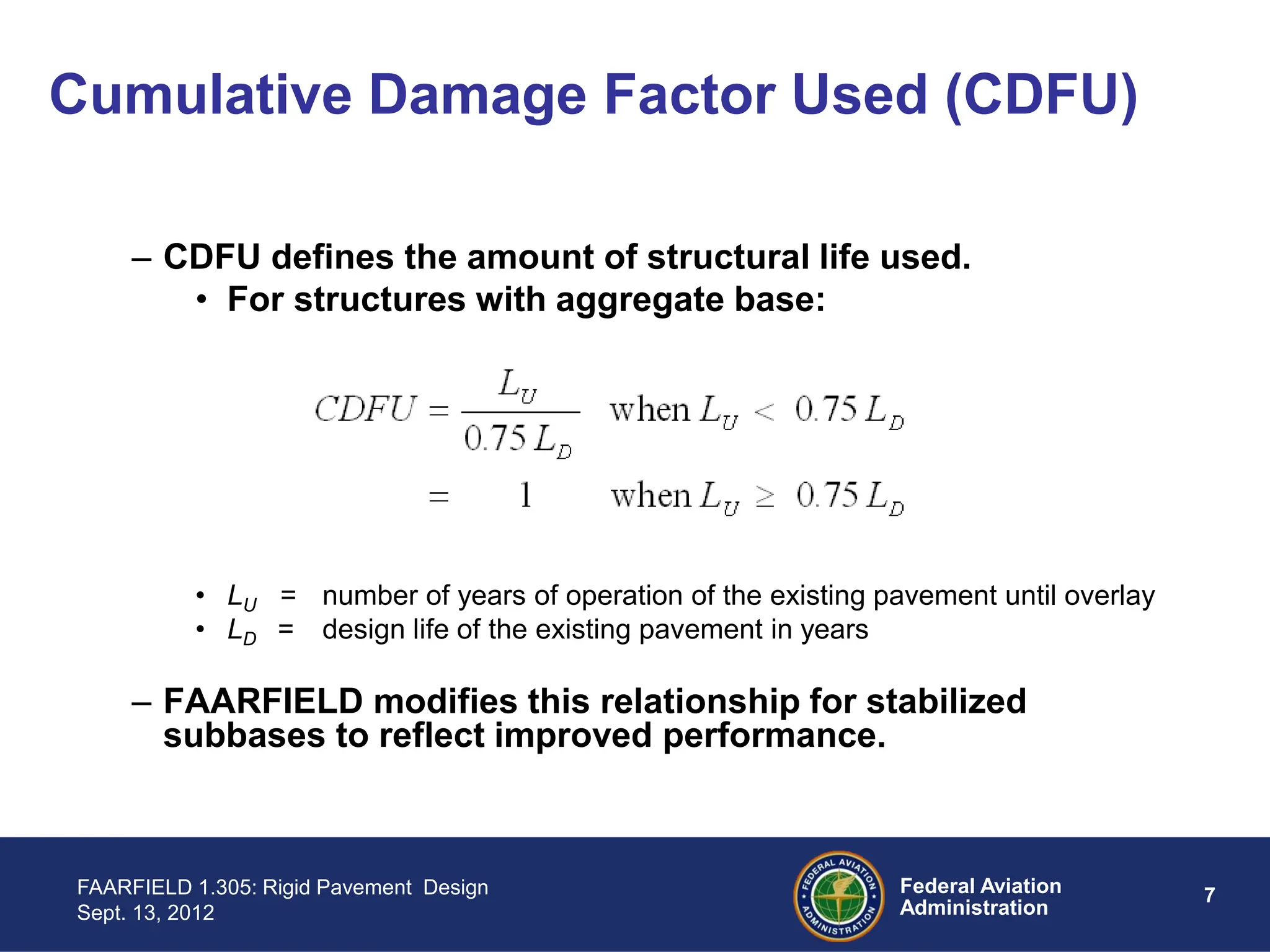5_FAARFIELD Rigid Overlay Design - programa cálculo pavimentos ...