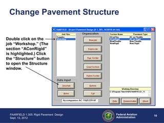 5_FAARFIELD Rigid Overlay Design - programa cálculo pavimentos ...