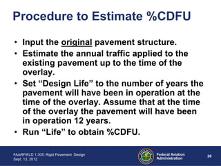 5_FAARFIELD Rigid Overlay Design - programa cálculo pavimentos ...