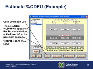 5_FAARFIELD Rigid Overlay Design - programa cálculo pavimentos ...