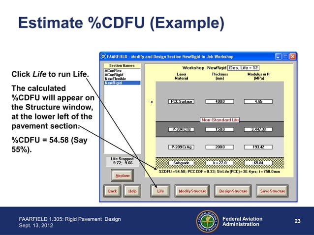 5_FAARFIELD Rigid Overlay Design - programa cálculo pavimentos ...