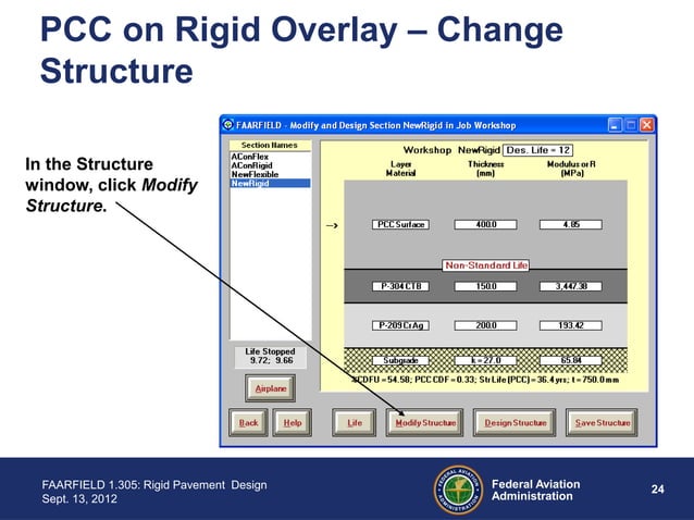 5_FAARFIELD Rigid Overlay Design - programa cálculo pavimentos ...
