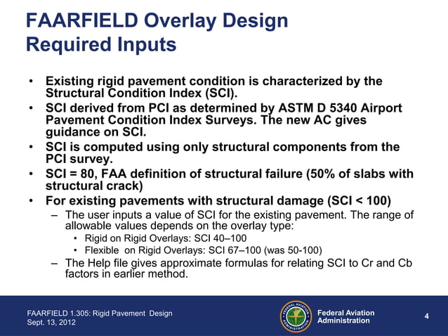 5_FAARFIELD Rigid Overlay Design - programa cálculo pavimentos aeroportuarios | PDF | Civil ...