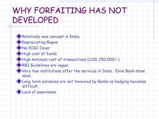 factoring and forfaiting | PPT