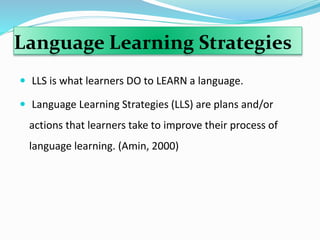 5 factors affecting language learning strategies | PPT