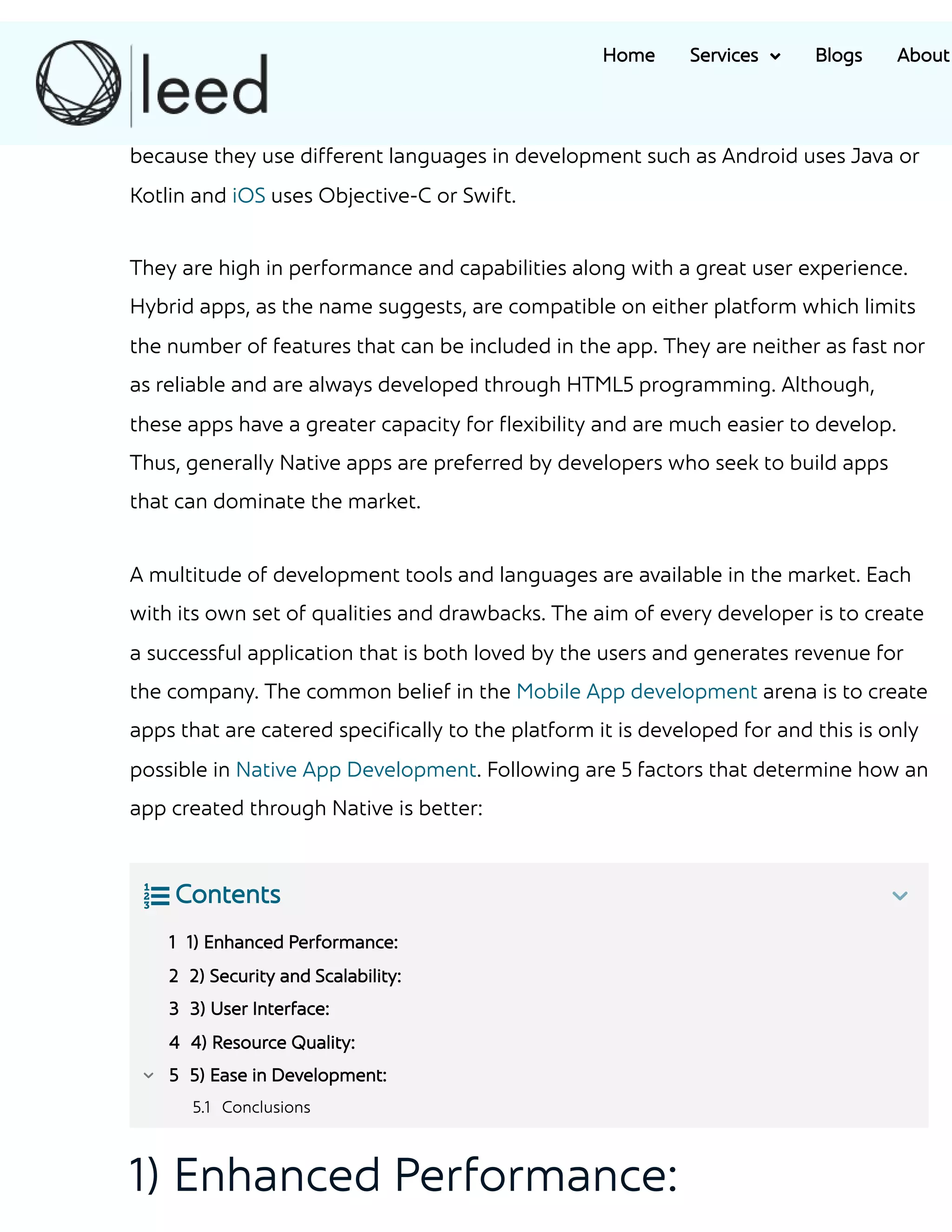 5 Factors of Mobile App Development & What is Native App.pdf