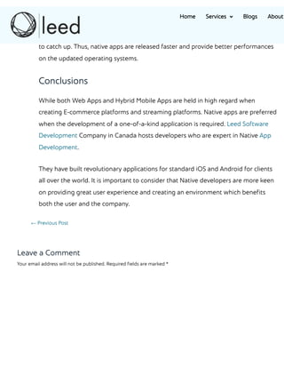 5 Factors of Mobile App Development & What is Native App.pdf