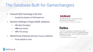 5 Factors When Selecting a High Performance, Low Latency Database | PPT