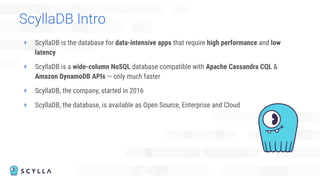 5 Factors When Selecting a High Performance, Low Latency Database | PPT