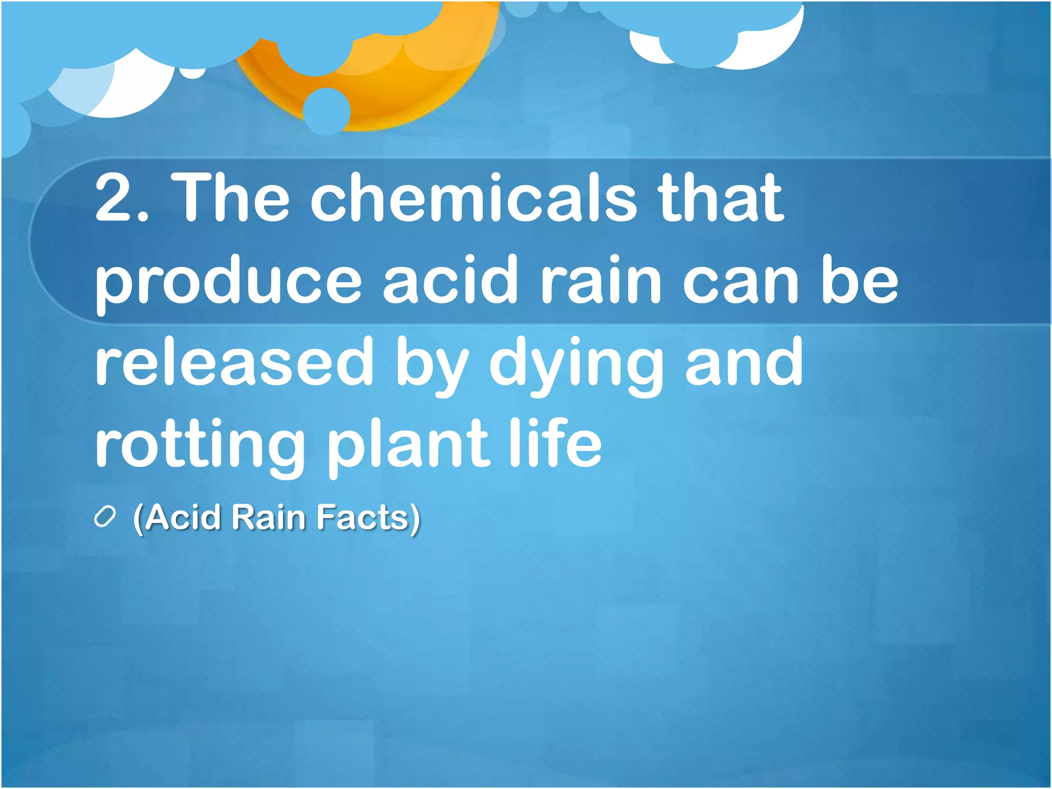 5 facts about acid rain | PPTX