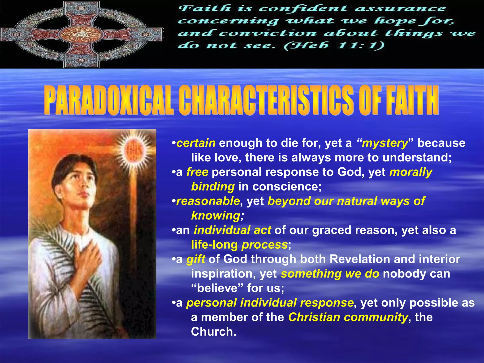 The Christian faith | PPT