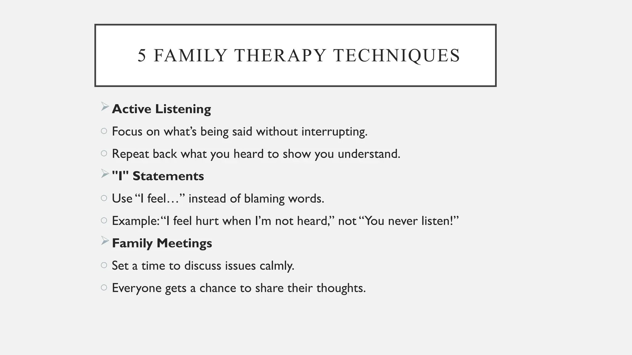 5 Family Therapy Techniques to Improve Communication.pptx