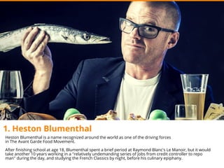 5 Famous Personalities Who Became Chefs | PPT