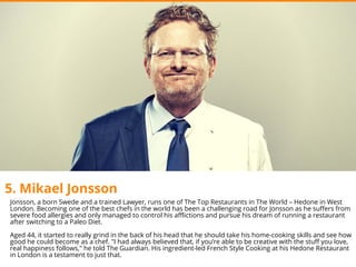 5 Famous Personalities Who Became Chefs | PDF