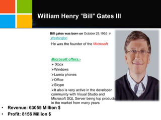 5 famous personalities of it & management sector | PPTX | Computing | Technology & Computing