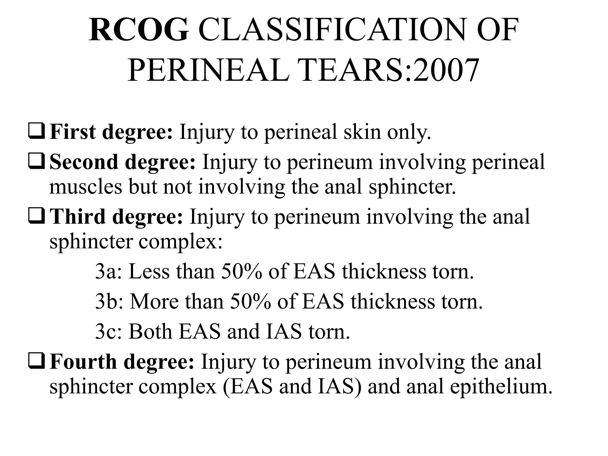 presentaion on perineal tear | PPTX