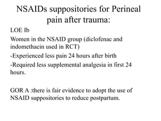 presentaion on perineal tear | PPTX