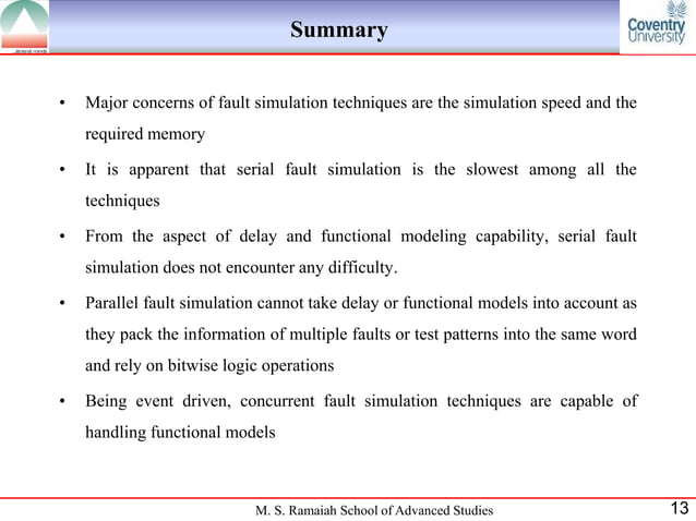 Fault simulation – application and methods | PDF | Computer Software ...