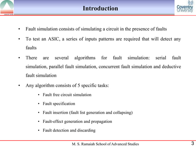 Fault simulation – application and methods | PDF | Computer Software ...