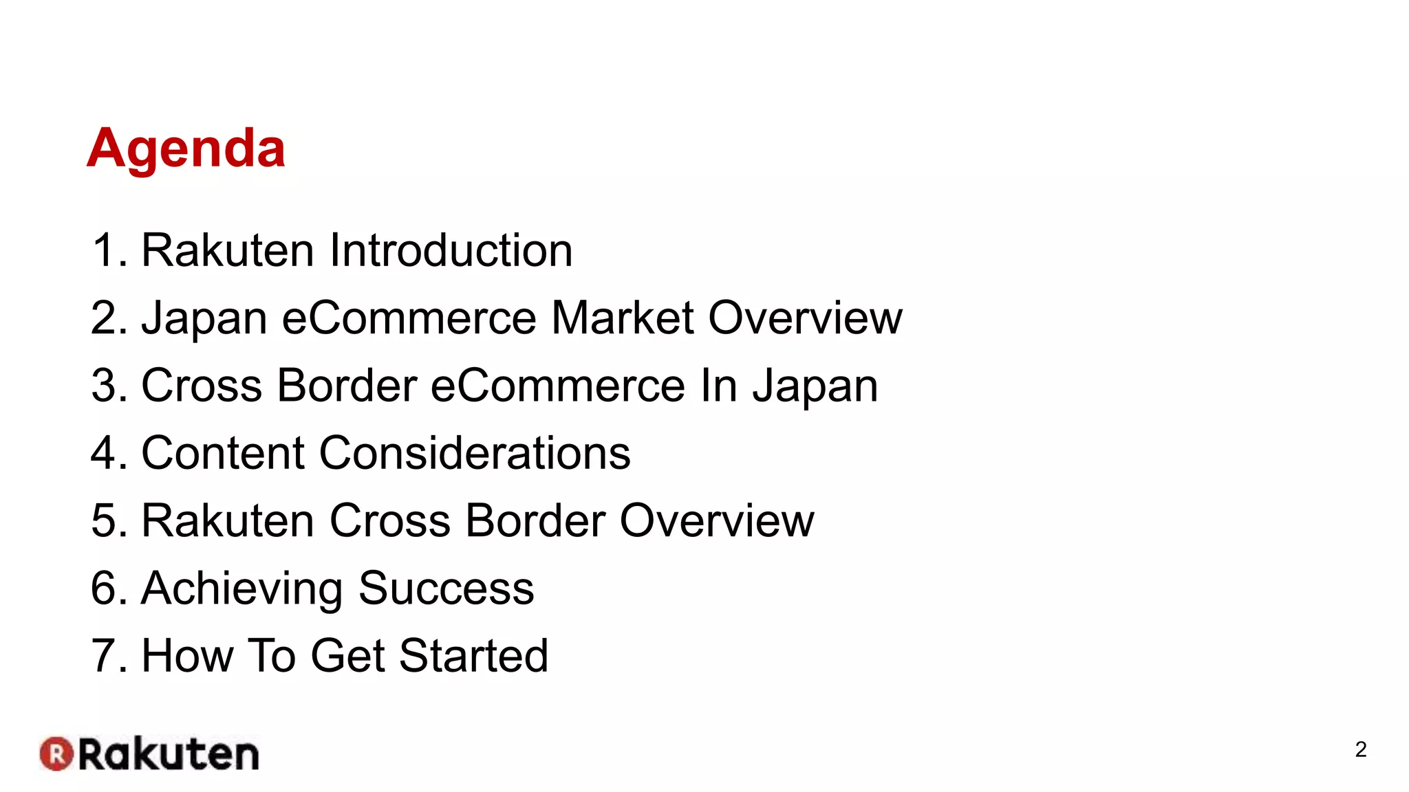 Reaching 100 Million Japanese Shoppers on Rakuten Ichiba | PPTX