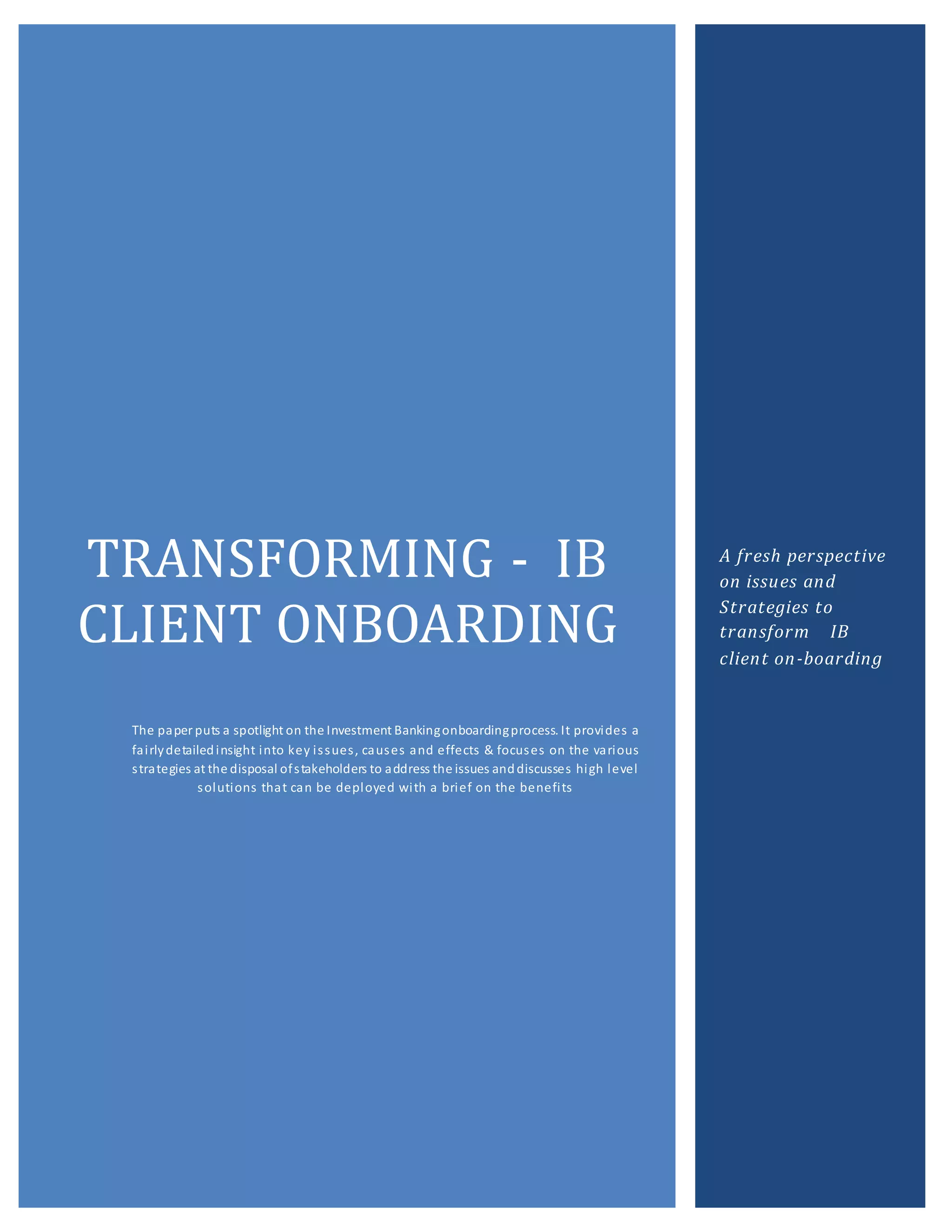 Transforming - IB Client Onboarding - Final Version | DOCX