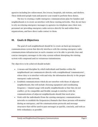 FAMILY NEIGHBORHOOD EMERGENCY COMMUNICATION--2017 edition | PDF