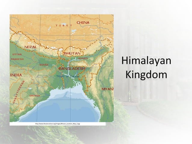 presentation on bhutan | PPT