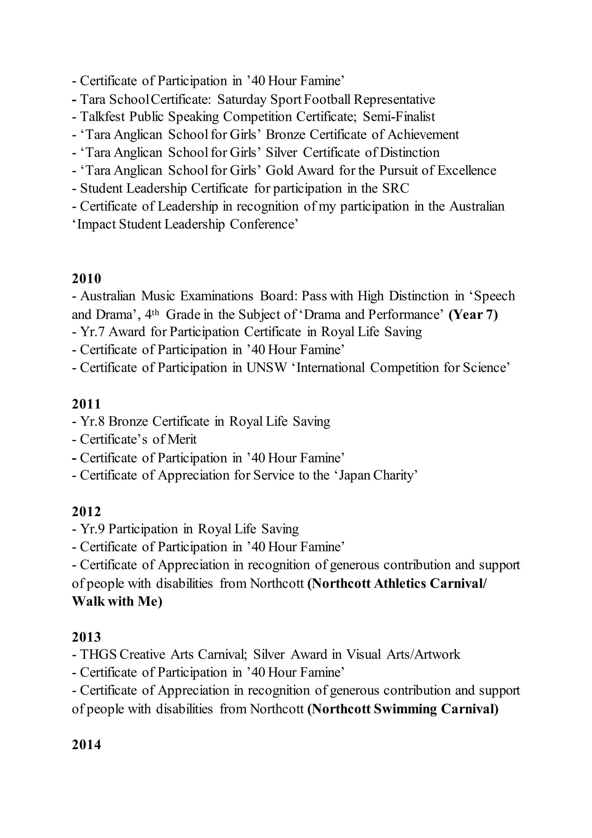 Curriculum Vitae | DOCX