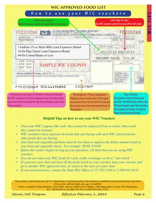 wic approved food list | PDF
