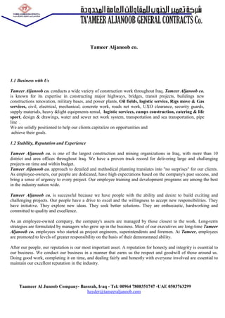 Tameer Aljanoob CV.PDF