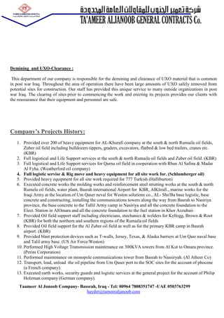 Tameer Aljanoob CV.PDF