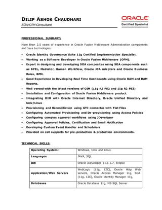 Dilip_SOA_OIM_Resume | DOCX