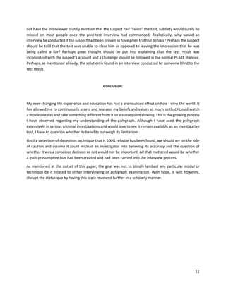 Polygraph in the Age of PEACE 170123 w pic PITT-PAYNE MACDONALD[1321] | PDF