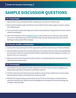 Film discussion guide | PDF