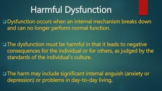 Introduction to Psychological Disorders | PPTX