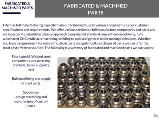 DAT company profile- products and services SMALL FILE | PDF