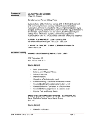Revised Resume 2016 | PDF