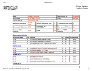 NTU_Transcripts | PDF