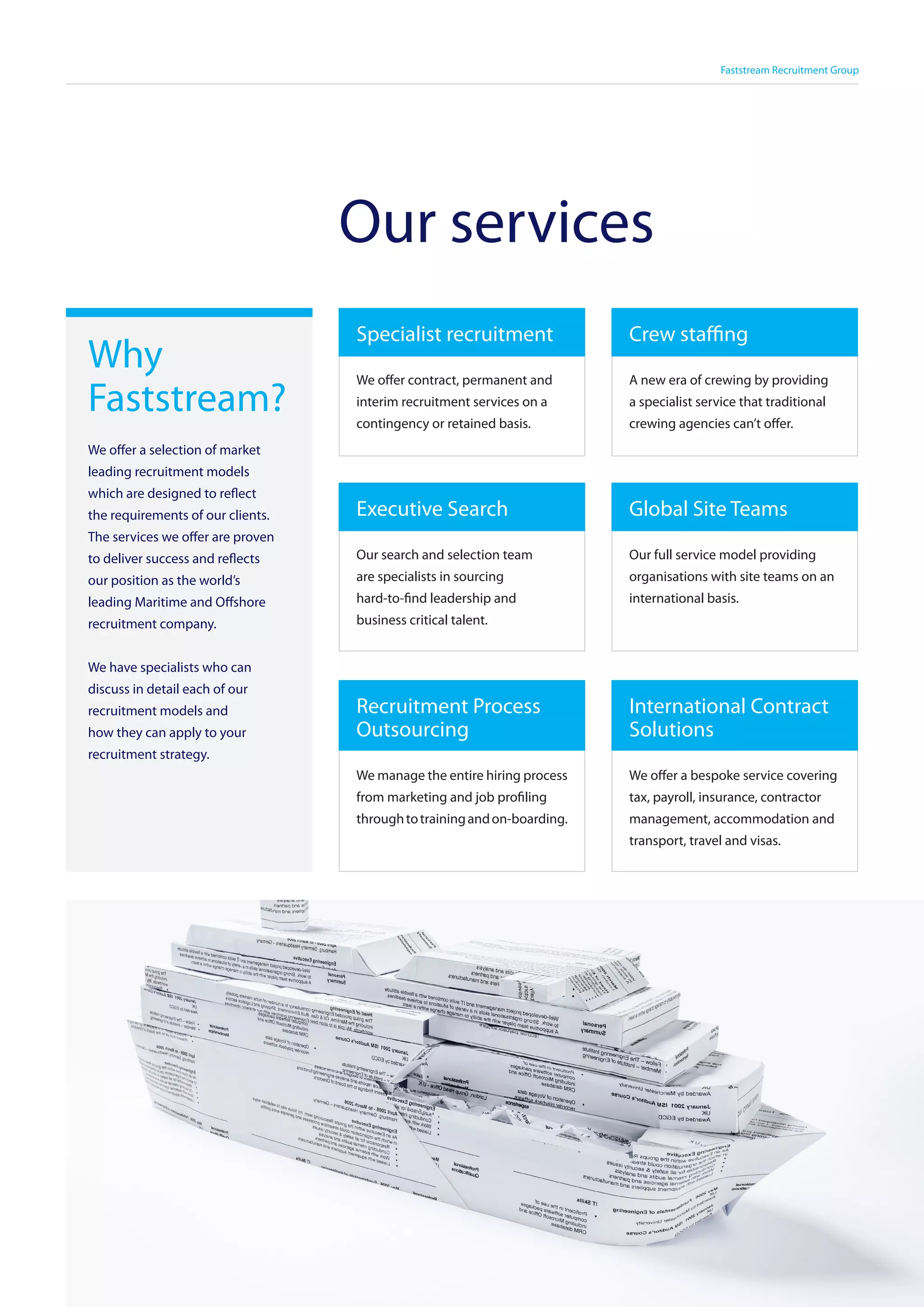 Faststream Brochure | PDF