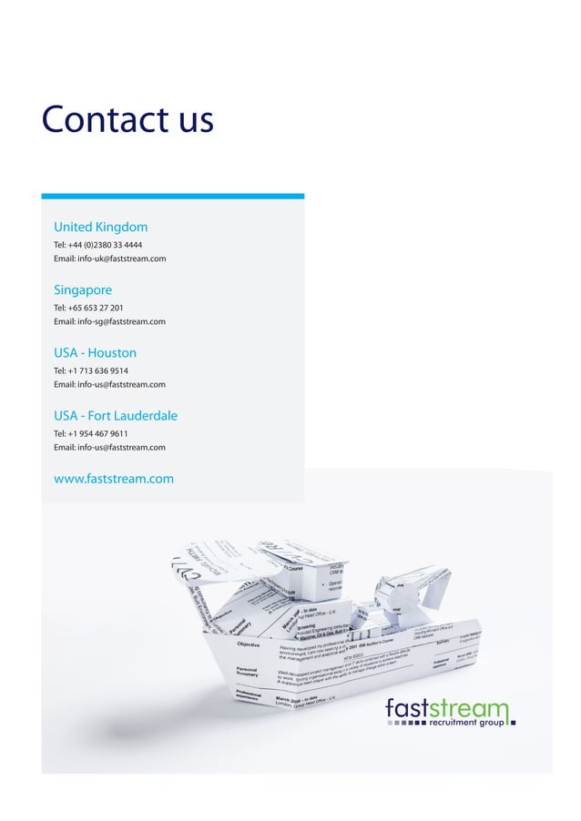 Faststream Brochure | PDF