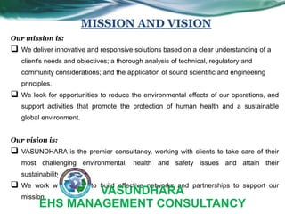 Vasundhara_ConsultancyProfile | PPSX