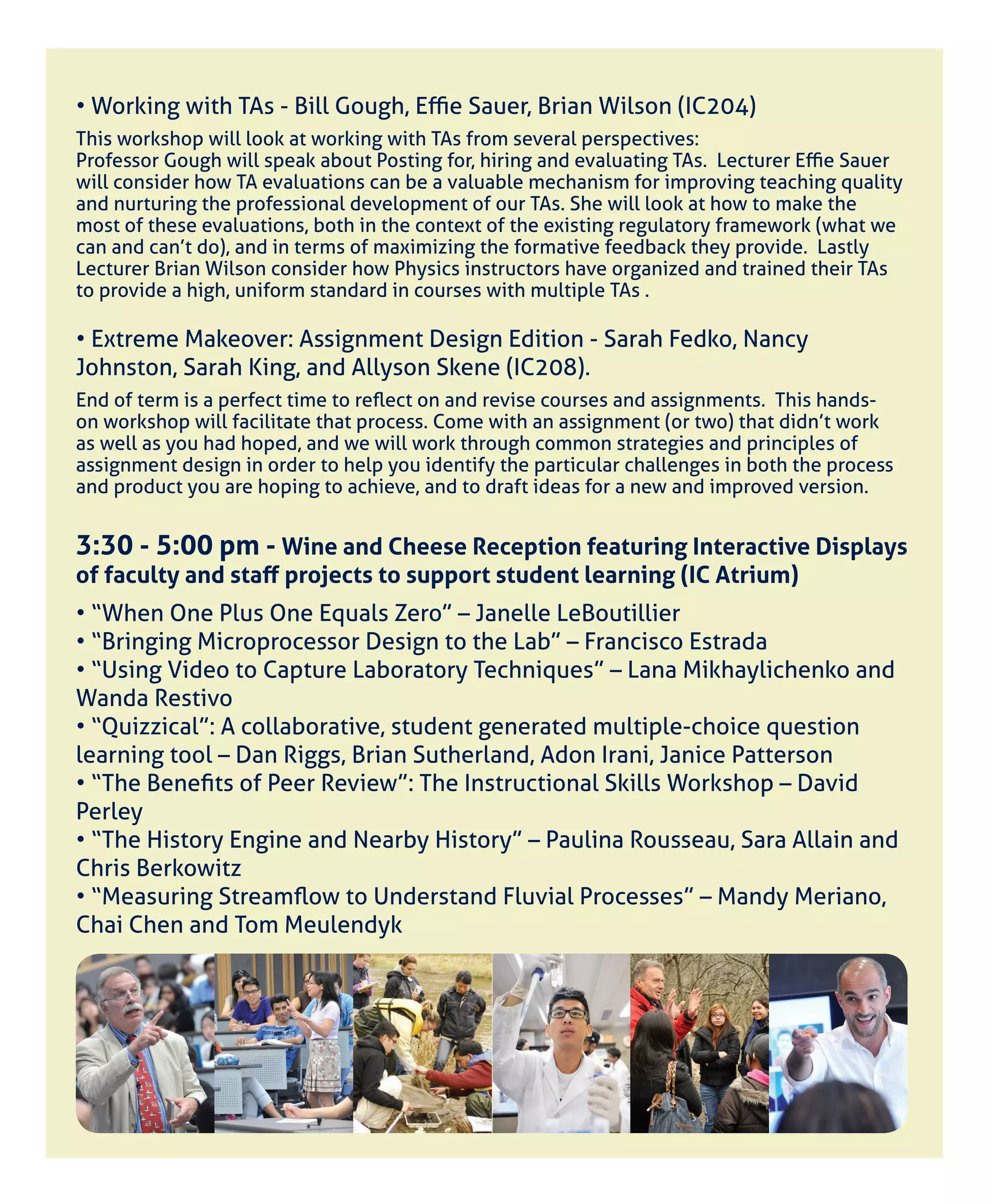 Teaching Showcase Programme2013 for Annual ReportV2 | PDF