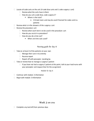 cvu orientation goals | PDF