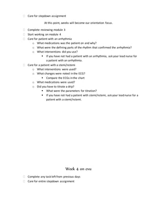 cvu orientation goals | PDF