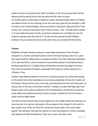 Fictional Story