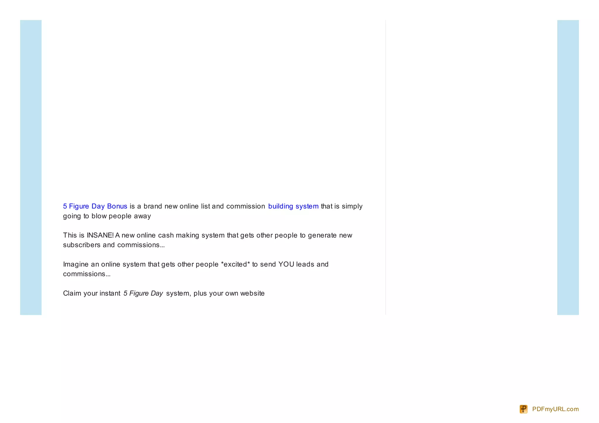 5 figure day clickbank | PDF